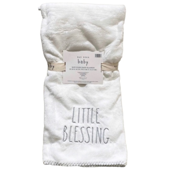 Rae Dunn | Bedding | New Rae Dunn Little Blessings Baby Blanket | Poshmark
